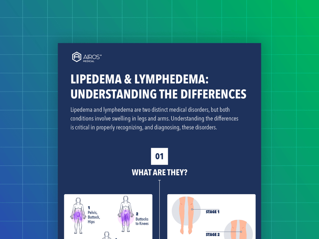 Lipedema & Lymphedema: Understanding The Differences - AIROS Medical, Inc.
